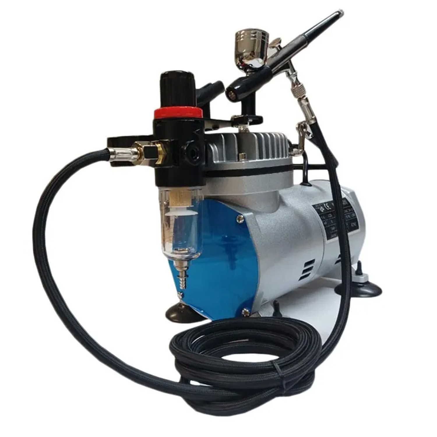 Mini Compressor Profissional 110V/220V Com Aerógrafo – wwsoldas.com.br